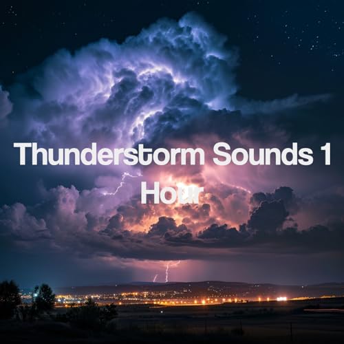 Amazon.co.jp: Thunderstorm Sounds 1 Hour : Thunderstorm Sound Bank ...