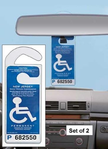Amazon.com: Set of 2 Handicap Placard Hanger: Other Products: Home ...