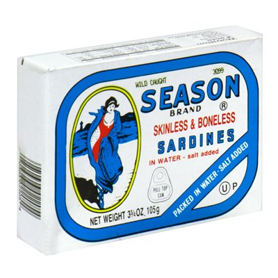 Amazon.com : Fish Sard Sknls Bns Water (Pack of 12) : Grocery & Gourmet ...