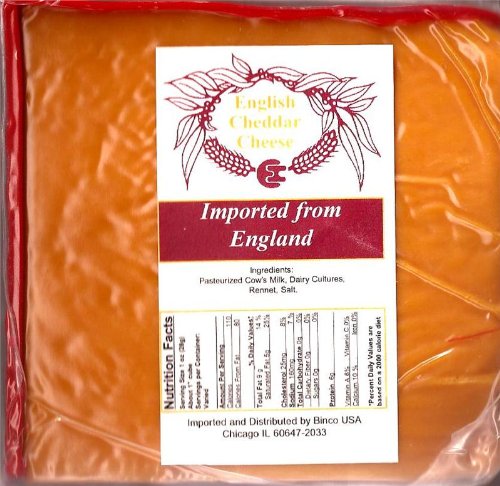 Amazon.com: English Cheddar Cheese It is the most popular cheese in the ...
