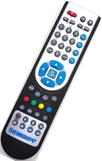 ICECRYPT T2300HD Replacement Remote Control: Amazon.co.uk: Electronics ...