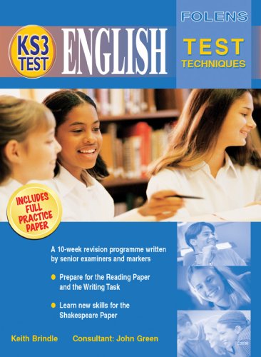 KS3 Test Techniques Student Book (English Test Techniques) : Brindle ...