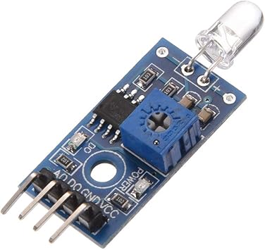 Amazon.com: uxcell Photosensitive Diode Sensor 4 Terminals Light ...