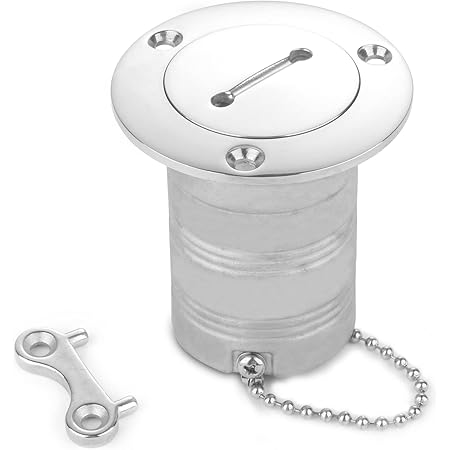 Amazon.com: 316 Stainless Steel Polished Boat Fuel Tank Cap Marine Boat ...