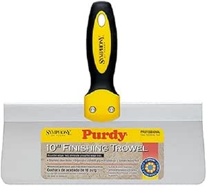 Purdy 503655100 Symphony Rounded Finishing Trowel, 10 inch - Painting ...