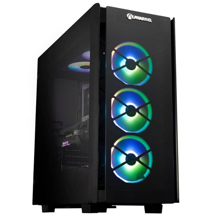 Buy AlphaSync Obsidian Gaming Desktop PC AMD Ryzen 7 5800X 32GB RAM 4TB ...