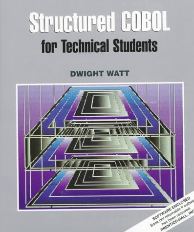 Structured Cobol for Technical Students: 9780134467337: Computer Science Books @ Amazon.com