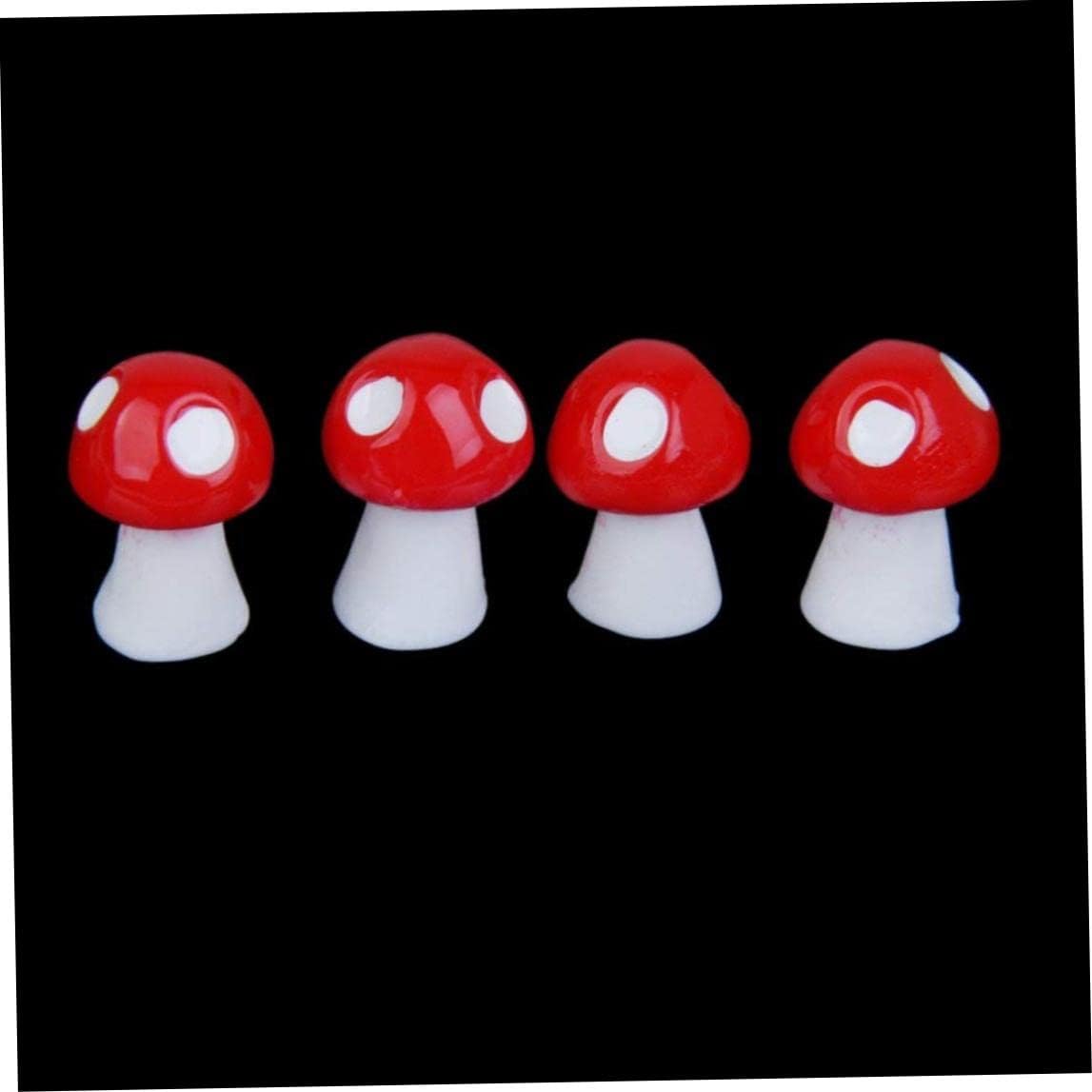 AEIOFU Mini hongos de resina en miniatura, figuras en miniatura, hongos ...