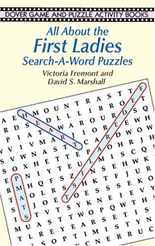 All About the First Ladies Search-a-Word Puzzles: Fremont, Victoria ...