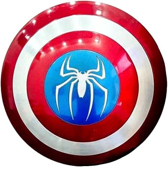 Amazon.com: New Captain Spider Shield Movie Prop Replica, Marvel ...