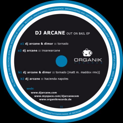 Dj Arcane - Out On Bail Ep: Amazon.es: CD y vinilos}