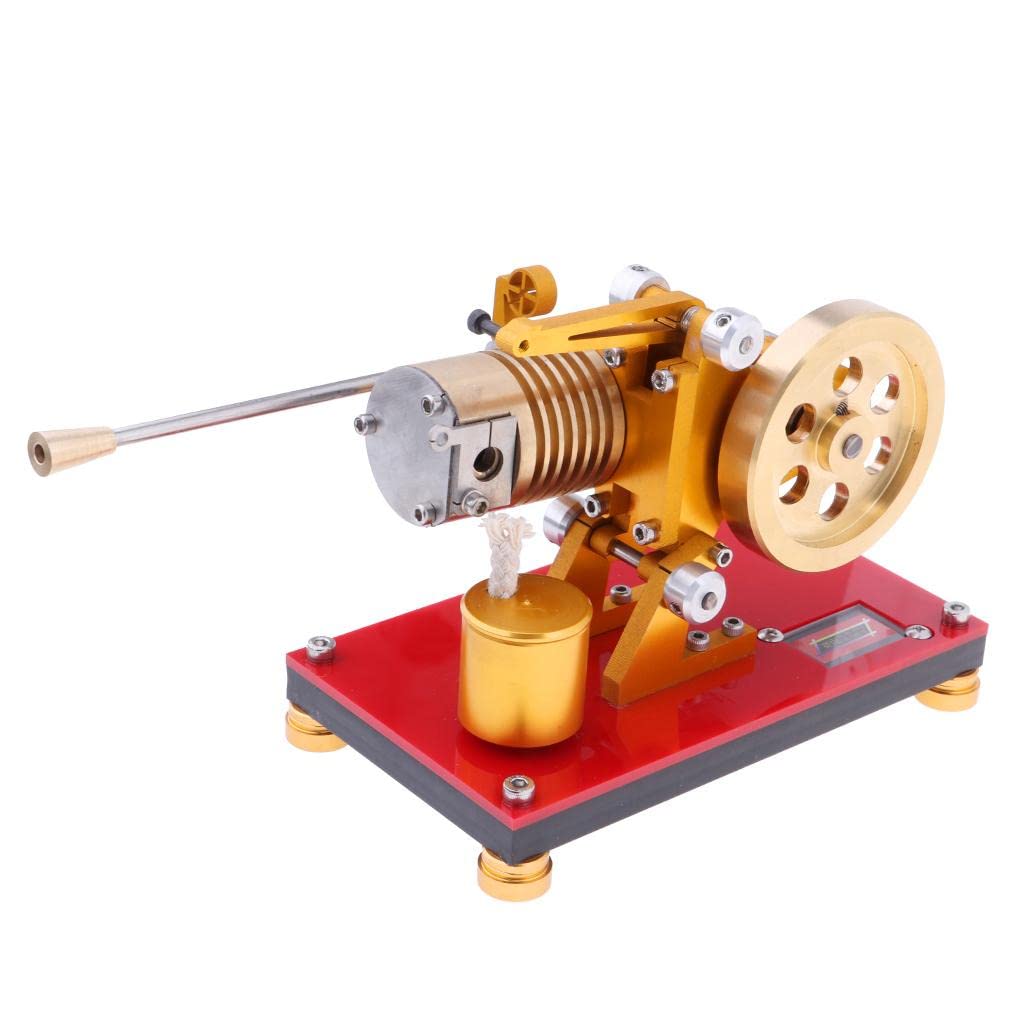 Buy Enakshi Mini Stirling Engine Model | 200-2000RPM | Flame Licker ...