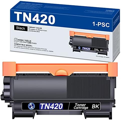 Amazon.com: ALUMUINK TN-420 TN 420 TN420 Toner Cartridge, Replacement ...