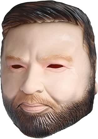 Amazon.com: gonymask Halloween Latex Head Mask James David Vance ...