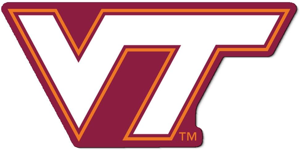 Amazon.com: Virginia Tech Primary Logo Premium 4" Die Cut Vinyl Sticker ...