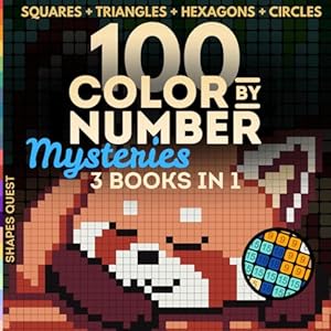 Amazon.com: 100 Color by Number Mysteries: A Coloring Book for Adults ...