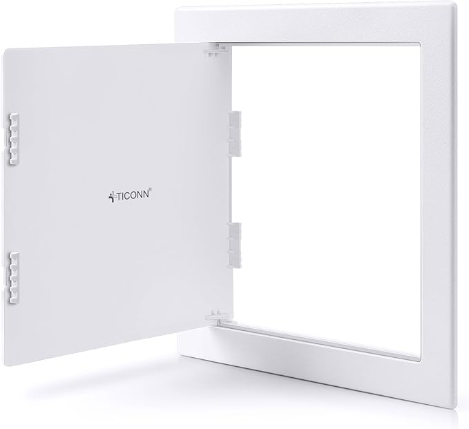 TICONN Access Panel for Drywall, 12 x 12 Inch ABS Plastic Wall Hole ...