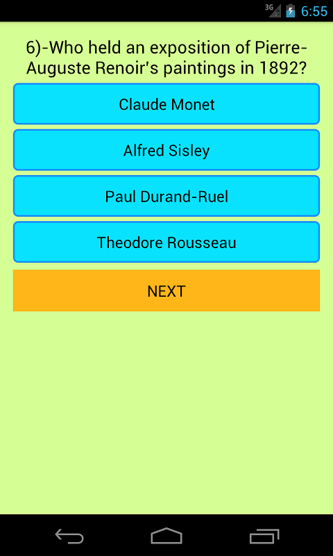 Pierre-Auguste Renoir Quiz-Amazonアプリストアのアプリ