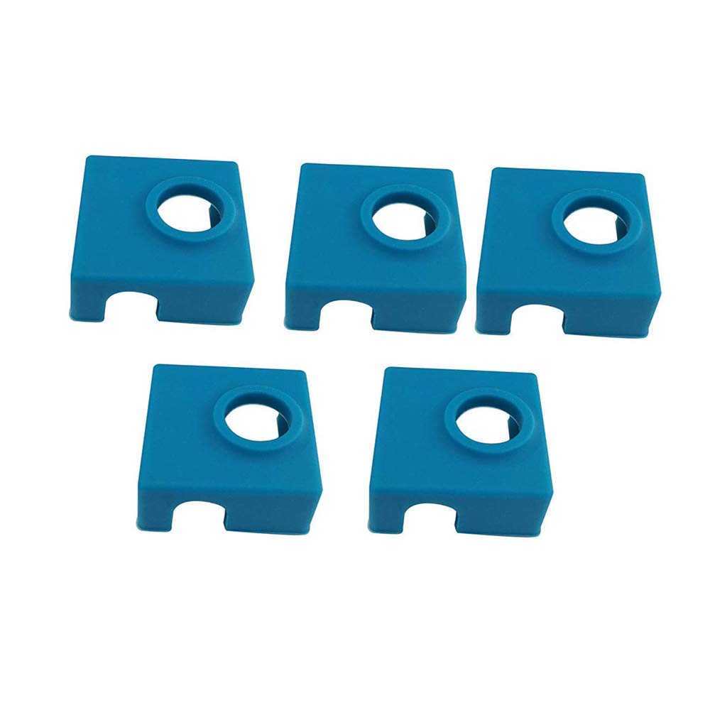 Amazon.com: 5X 3D Printer Heat Block Silicone Sock MK8 Hotend Heating ...