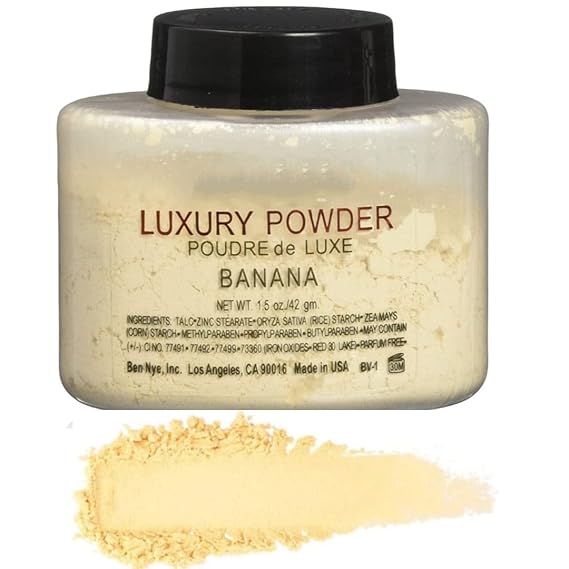 Buy HUDA ZONE Compact Powder Matte Banana Loose Powder Matte Finish ...