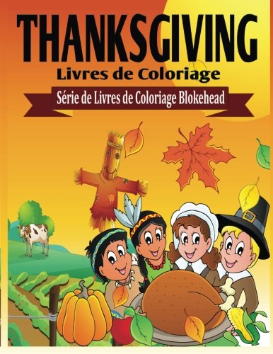 Amazon.com: Thanksgiving Livres de Coloriage (Série de Livres de ...