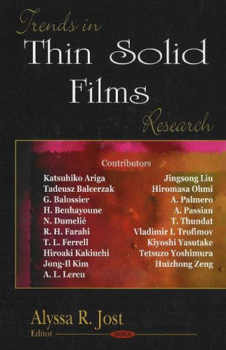 Trends in Thin Solid Films Research: Jost, Alyssa R.: 9781600214554: Amazon.com: Books