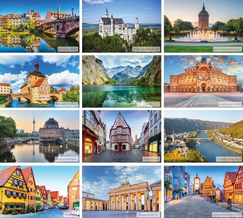 Huurdies ® - Luxus Deutschland postkarten - Postkartenset von Deutschen ...