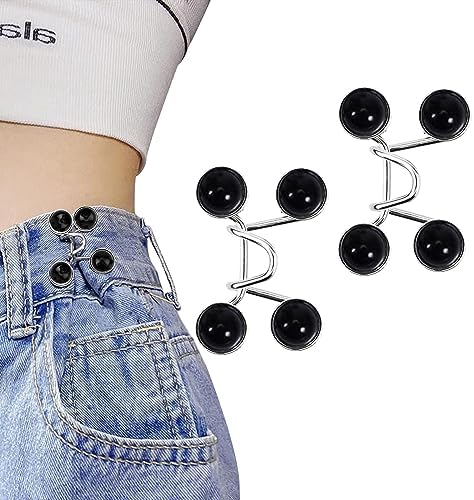 HEAVY DRIVER® 2pcs Pant Waist Tightener, Adjustable Waist Buckle Set ...