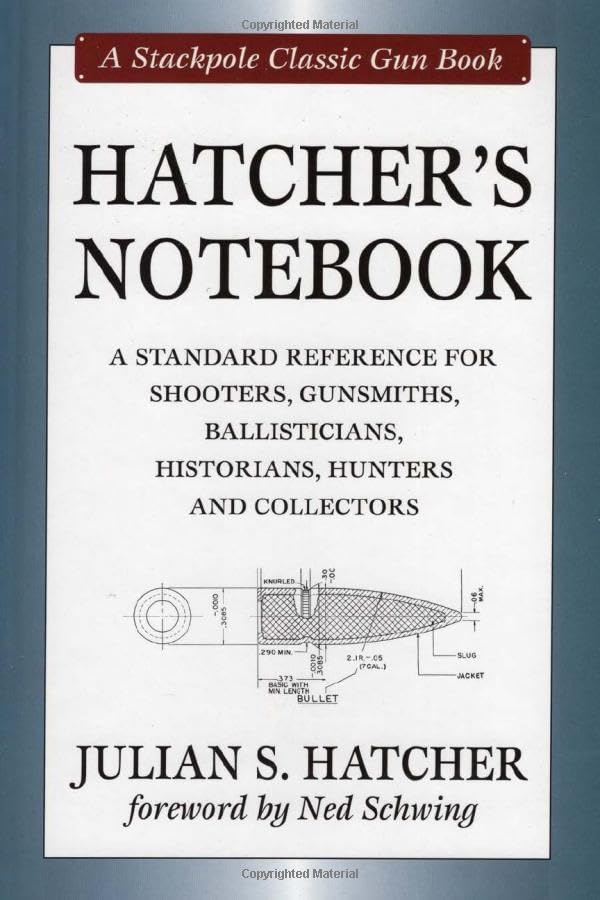 Amazon.com: Hatcher's Notebook, Revised Edition (Classic Gun Books ...