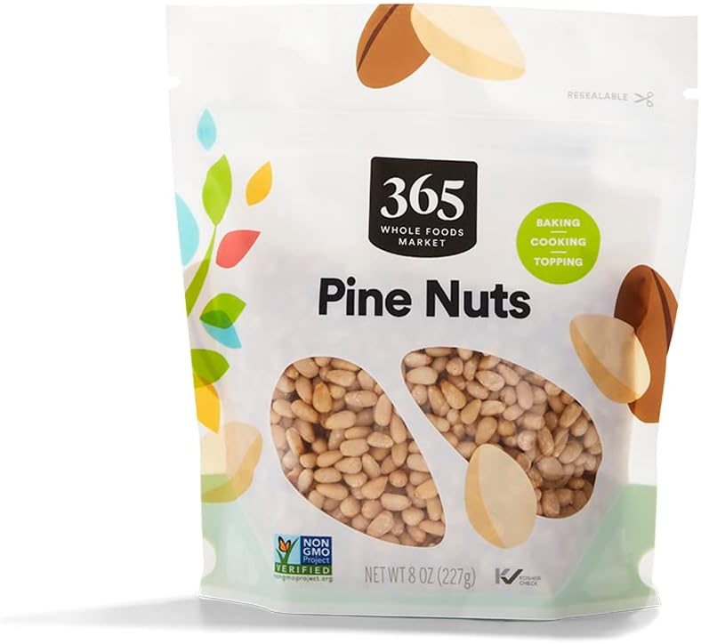 Amazon.com: 365 by Whole Foods Market, Unsalted Pine Nuts, 8 Ounce