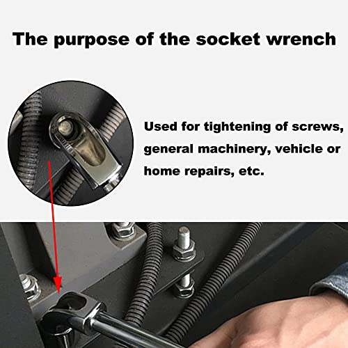 Leliafleury L Shaped Angled Socket Spanner 14 mm, Hex Tubular Socket ...