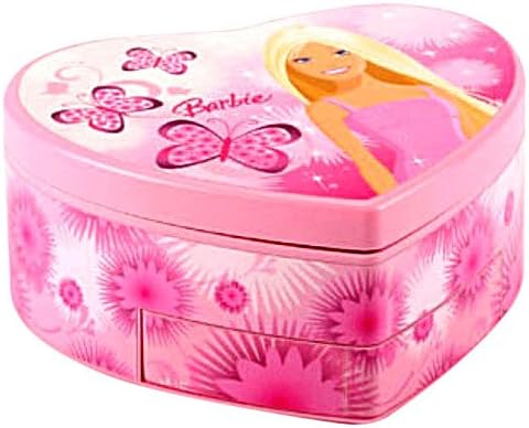Barbie Heart Shaped Musical Jewellery Box : Amazon.co.uk: Fashion