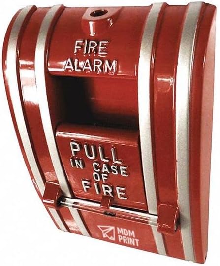 Fire Alarm Pull Station, Red, 3-5/8" D - Amazon.com