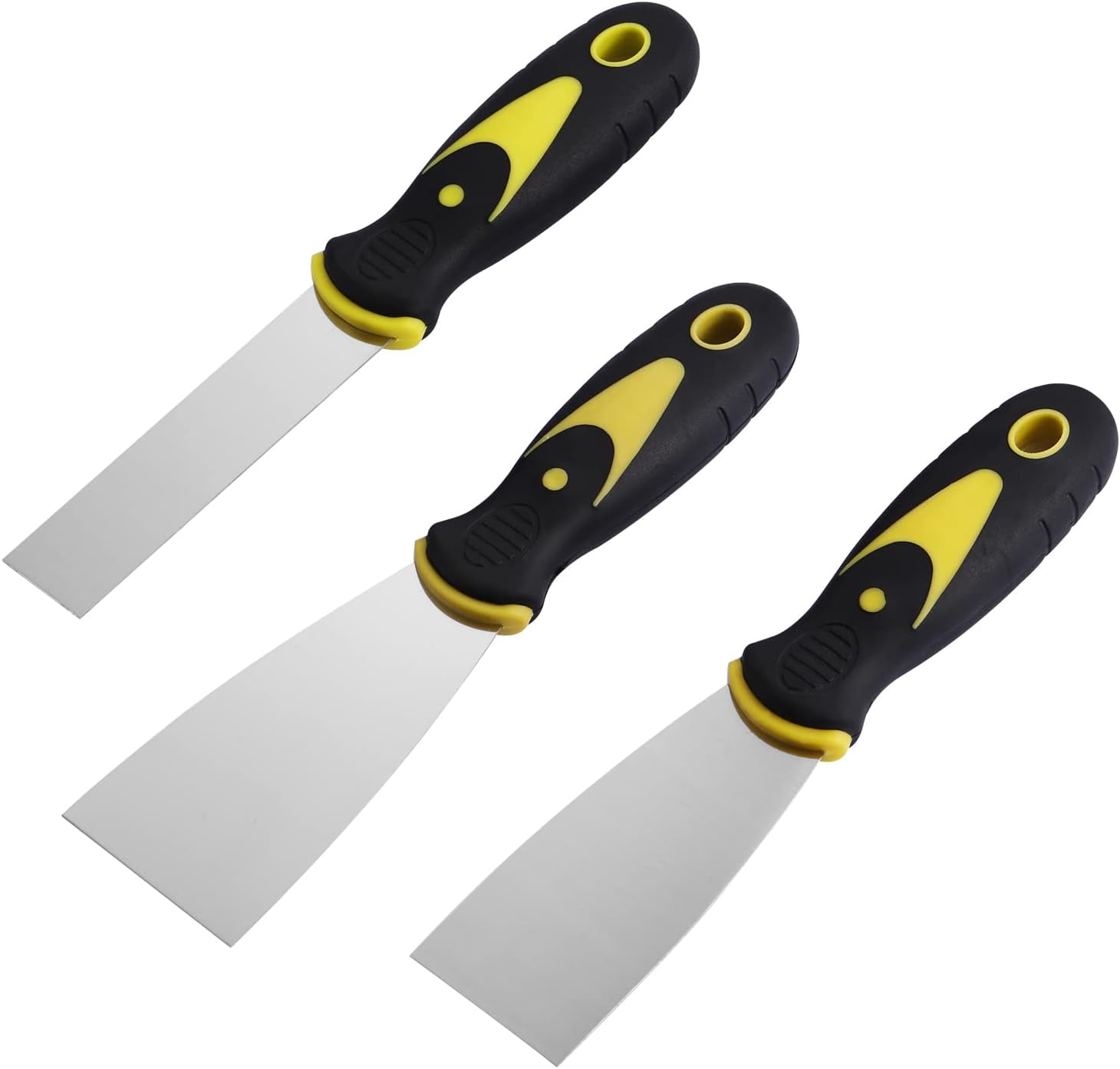 3 Pcs Wallpaper Scraper, Stainless Steel Paint Scraper Tool Plaster ...