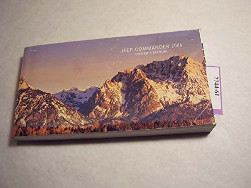 2006 Jeep Commander Owners Manual: Jeep: Amazon.com: Books