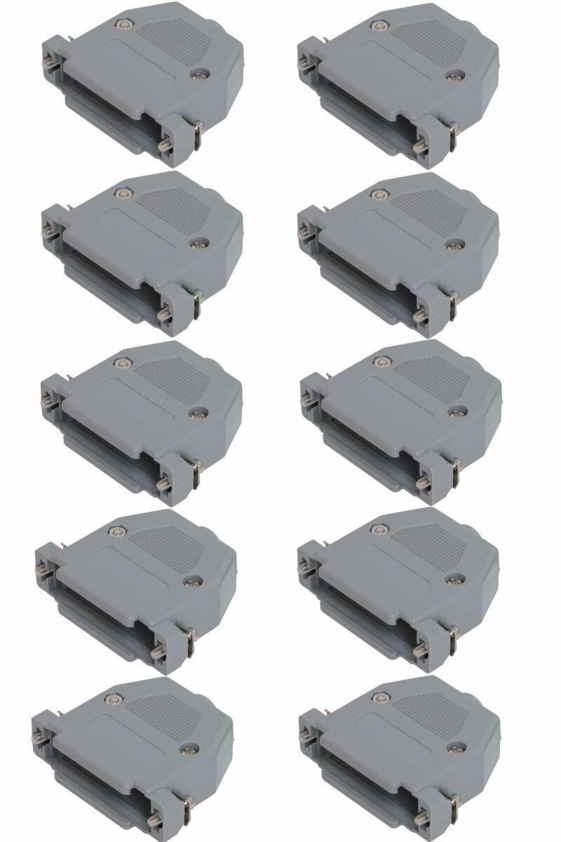 Amazon.com: BBAUER 10 PCS DB25 D-SUB 25 Pin RS232 Serial Plastic Hood ...