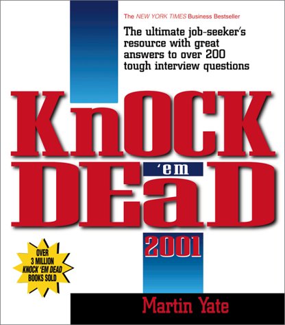 Knock 'Em Dead 2001: TBD, Adams Media: 9781580624213: Amazon.com: Books