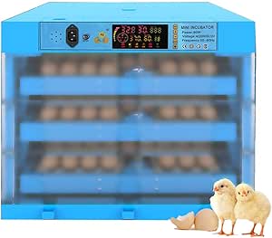Amazon.com: Fully Automatic Egg Incubator with Intelligent Temperature and Humidity Control ...