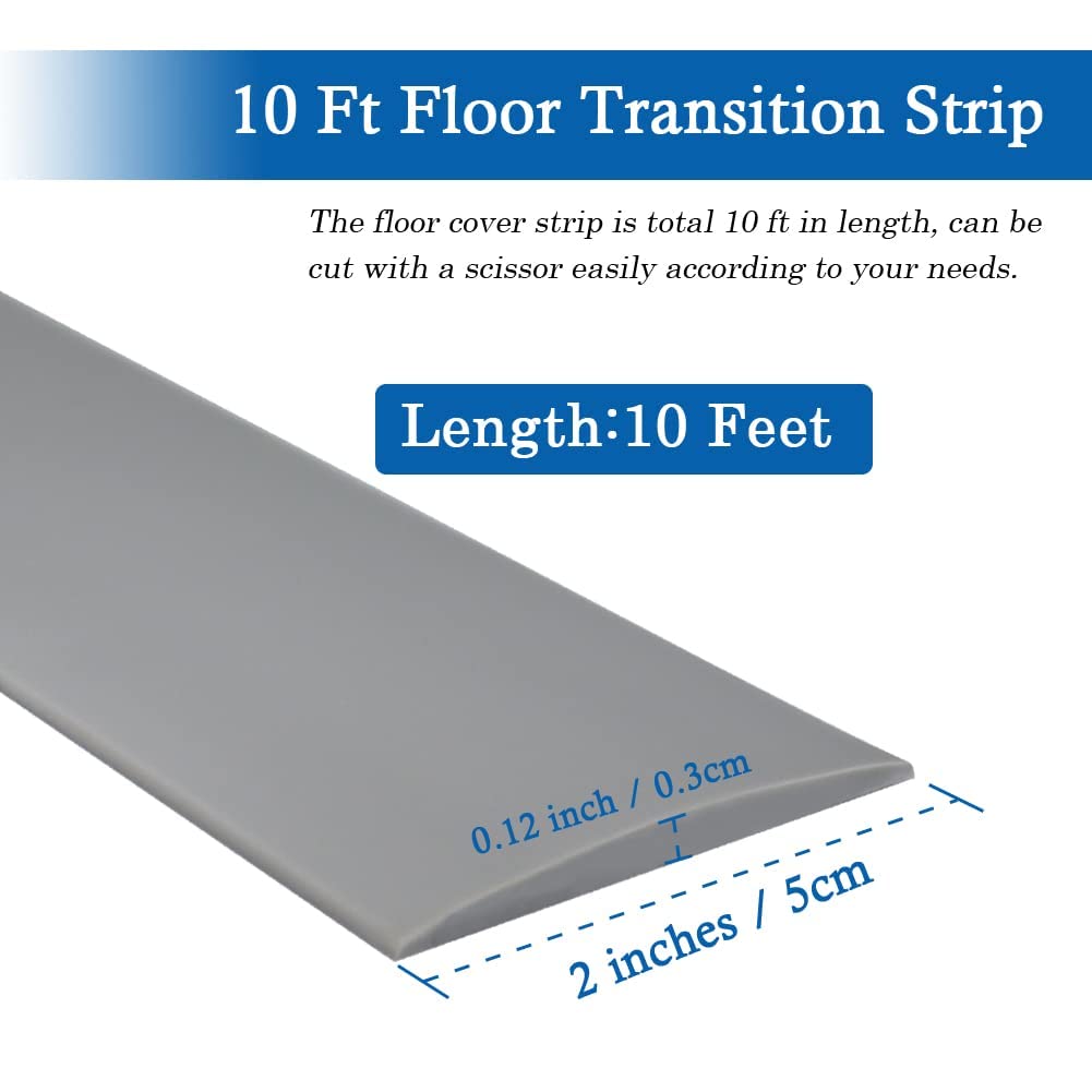 Snapklik.com : Floor Transition Strip Floor Cover Strips Self Adhesive ...