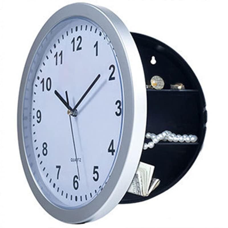 Secret Compartment,10 Inch Wall Clock Diversion Safe, Hidden Safe Clock ...