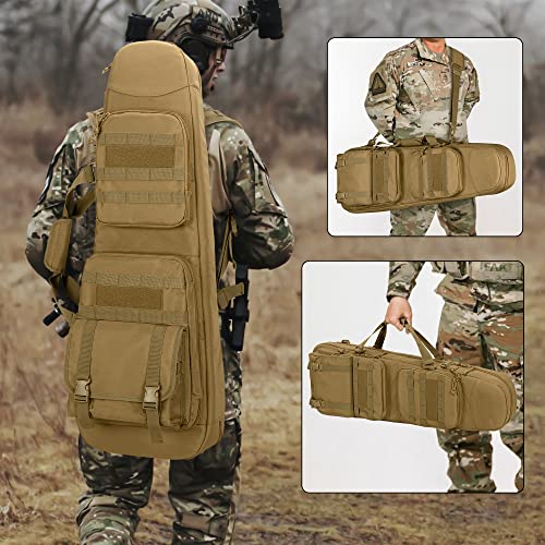 Snapklik.com : Long Soft Rifle Case For 36 Rifles, Tactical Double ...
