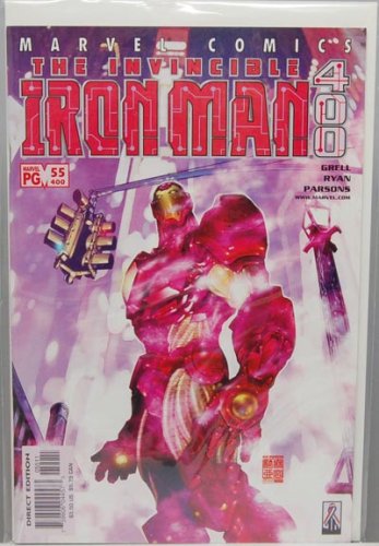 Iron Man #55 - Vol 3 2002 Marvel Comics Double Sized 400th (The ...