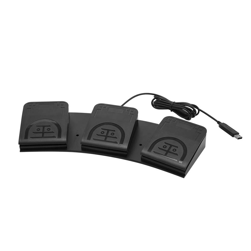Amazon.in: Buy iKKEGOL Upgraded USB Triple Foot Pedal Optical Switch ...