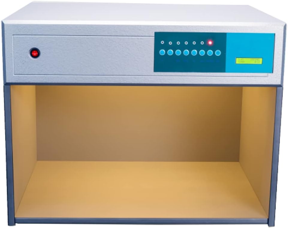 Amazon.com: MXBAOHENG Color Assessment Cabinet Color Matching Box Color ...