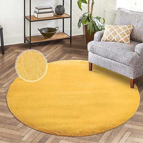 Teppich Rund Gelb – Die 15 besten Produkte im Vergleich - haushalt-und ...