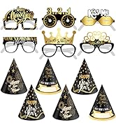 Amazon.com: KatchOn, Huge New Years Hats 2025 - Pack of 6 | Hats for ...