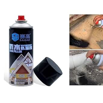 LEELICHI Leak Proof Spray 450ml – Waterproof Sealant for Roof, Wall ...