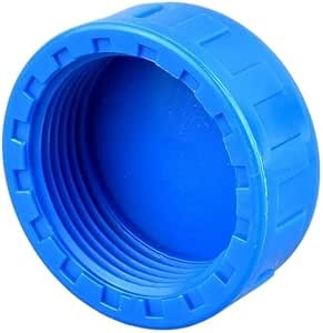 Amazon.co.jp: 2pcs PVC Female Thread End Cap Connector 1/2" to 2" End ...