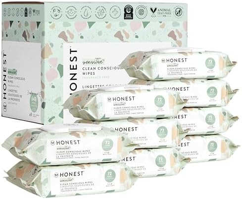 Amazon.com: The Honest Company Clean Conscious Unscented Wipes | Over ...