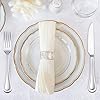 Amazon.com | HaWare Silverware Set, 60-Piece Pearled Edge Stainless ...
